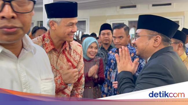 Menag Hadiri Ngunduh Mantu Adik di Rembang, Tampak Ganjar-Tokoh Parpol