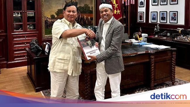 Prabowo Ungkap Dedi Mulyadi Jadi Wakil Ketua Dewan Pembina Gerindra