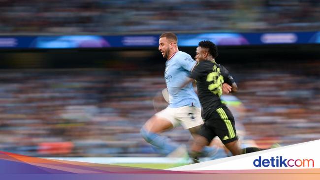 Tangguhnya Kyle Walker Bikin Vinicius Jr Mati Kutu