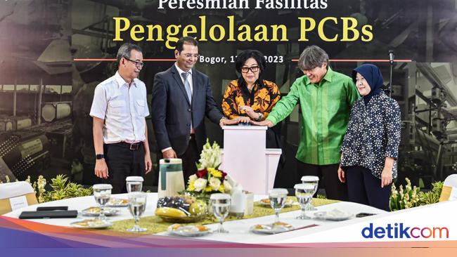 Fasilitas Pengelolaan PCBs Non Thermal Pertama di RI Resmi Beroperasi