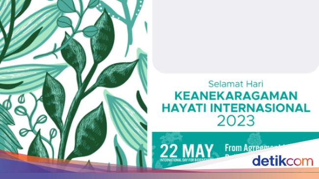 10 Twibbon Hari Keanekaragaman Hayati 2023: Link Download dan Cara Pakai