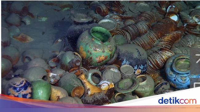 Potret 'Harta Karun' 2 Bangkai Kapal Kuno Ditemukan di Laut China Selatan