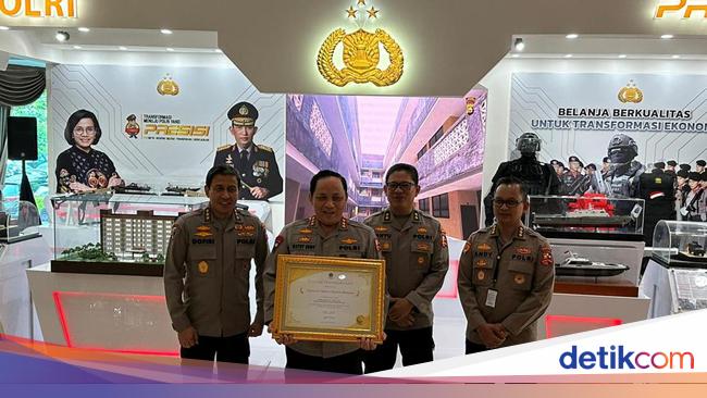Polri Raih Penghargaan dari Kemenkeu atas Kinerja Anggaran Terbaik 2022