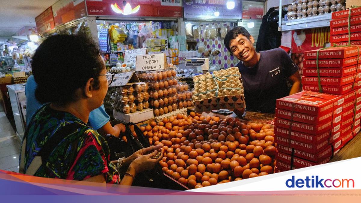 Harga Sembako Sumsel 17 April 2024, Telur Ayam Turun, Bawang Merah Bertahan