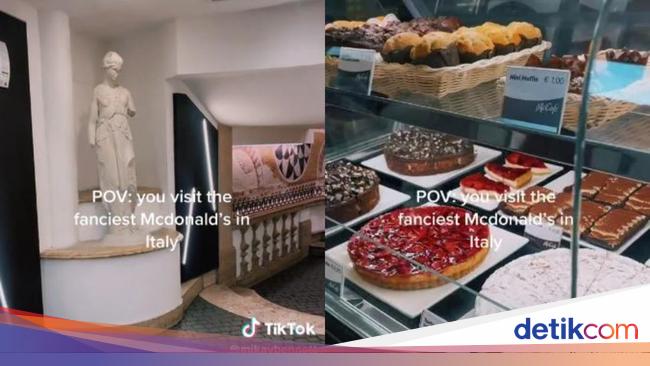 Desainnya Klasik, McDonald's Italia Ini Punya Aneka Pastry