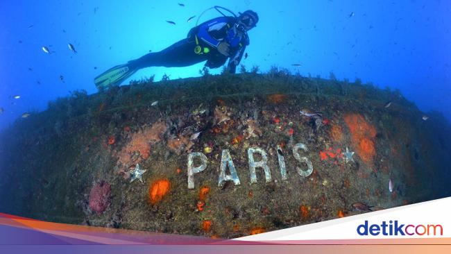 Wujud Kapal Angkatan Laut Prancis yang Tenggelam Saat Perang Dunia I