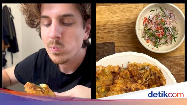 Bikin Bakwan Jagung, Bule Ini Diberi Saran oleh Netizen Indonesia