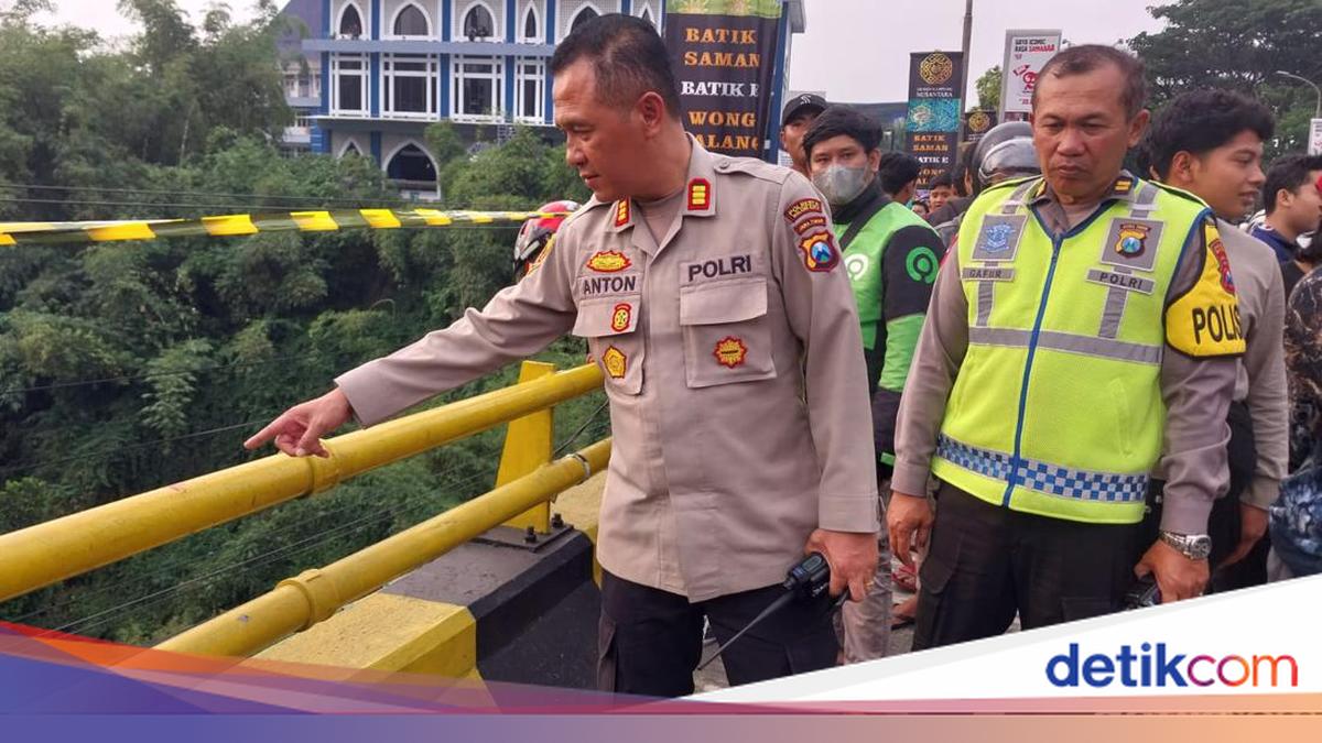 Ada Cutter dan Bercak Darah di Lokasi Bunuh Diri Jembatan Suhat Kota Malang