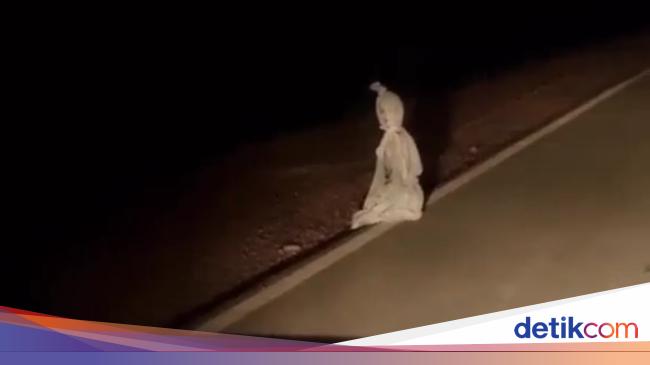 Viral, Prank Pocong di Jalanan Batam Bikin Resah Pengendara