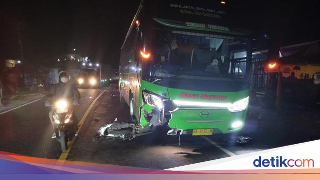Lagi, Pemotor Tewas Hantam Bus di Jalan Denpasar-Gilimanuk