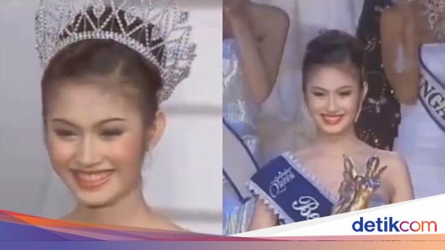 10 Potret Nong Poy Ikut Kontes Waria Miss International Queen 2004