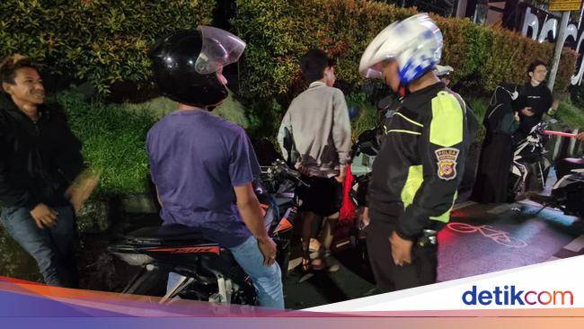 Gelar Razia, Polisi Tilang 12 Motor Berknalpot Bising di Bogor