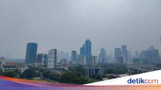 Kualitas Udara Jakarta Sejak Empat Hari Lalu 'Tidak Sehat' Versi IQAir