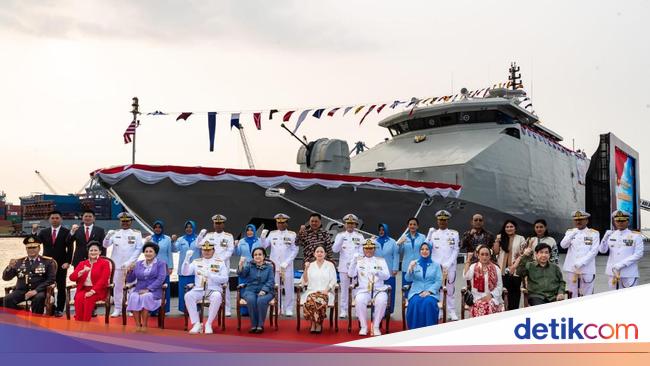 Puan Saksikan Peresmian KRI Bung Karno: Ini 100% Buatan Anak Bangsa