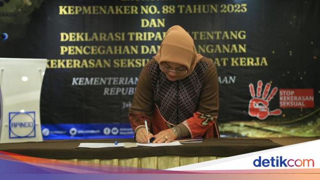 Kemnaker dan Stakeholder Deklarasi Cegah Kekerasan Seksual di Tempat Kerja