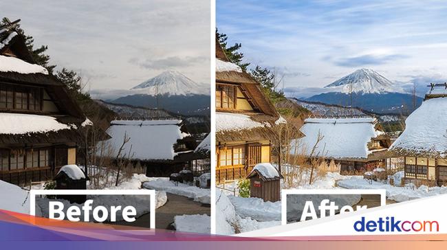 Foto Sebelum dan Sesudah Diedit Photoshop Bikin Takjub