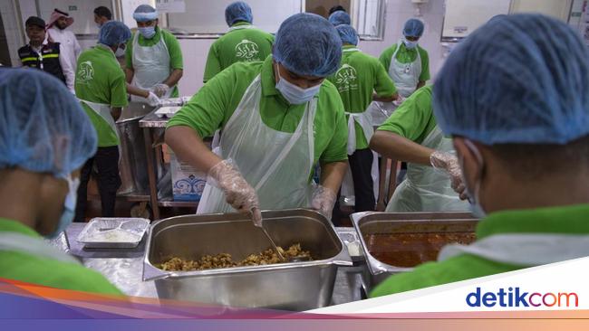 Mengintip Dapur Masak Konsumsi Jemaah Haji Indonesia di Makkah
