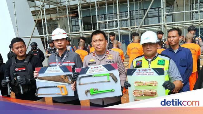 Rel Listrik dan Baut KCJB Dicuri di Karawang, Polisi: Vital Sekali