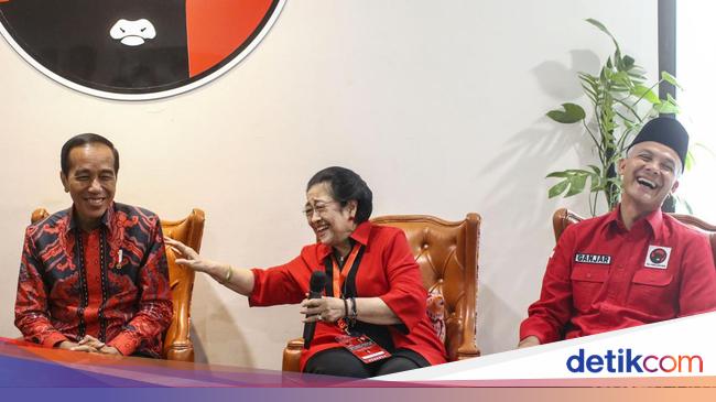 Makna Karangan Bunga yang Dikirim Jokowi untuk Megawati di Ultah ke-77