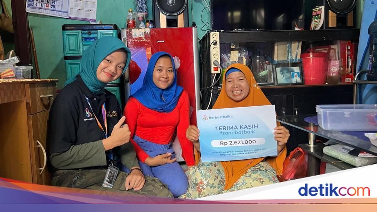 Donasi Sahabat Baik untuk Obat Nyeri Lutut Mama Ana Penjual Kue