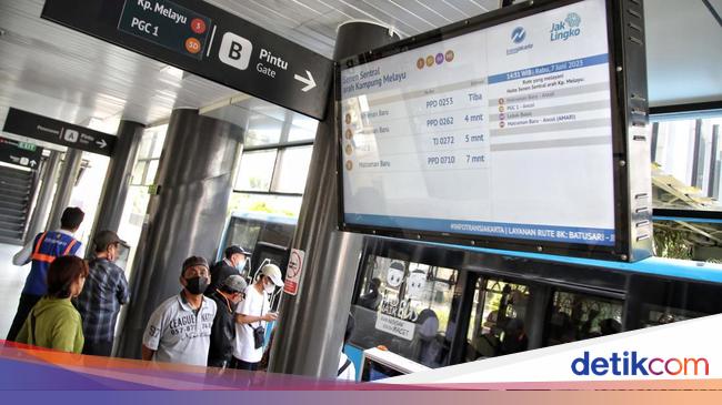 Halte TJ Senen Sentral Kembali Beroperasi, Begini Potretnya