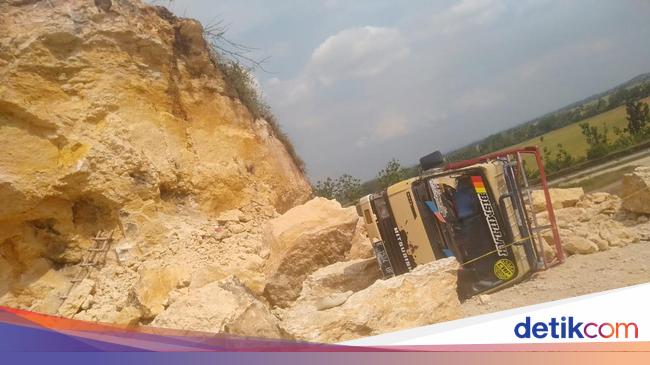 Tebing Batu di Klambu Grobogan Longsor, 2 Penambang Tewas Tertimbun
