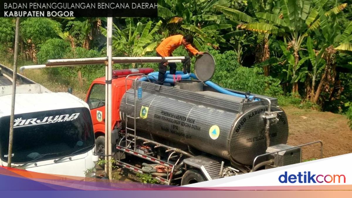 Sejumlah Wilayah di Jasinga Bogor Dilanda Kekeringan, 592 Jiwa Terdampak