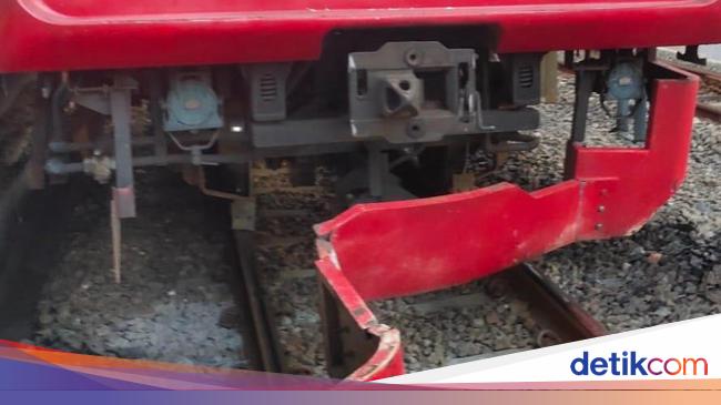 Masalah KRL Patah Bumper di Stasun Duri Sudah Beres