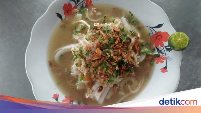 Kenyal Gurih! Pantiaw dengan Siraman Kuah Ikan Khas Bangka