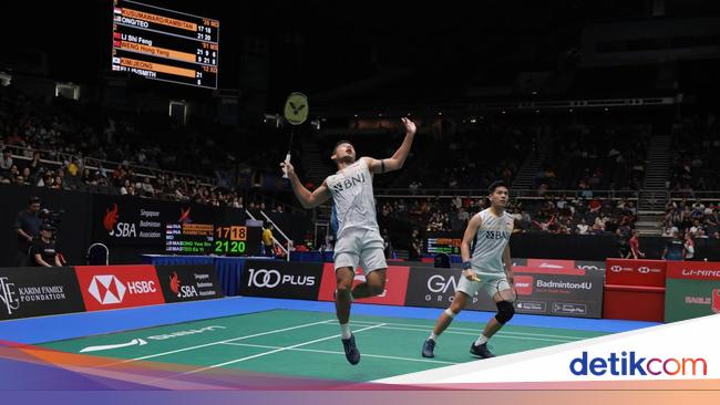 Singkirkan Ganda China, Pram/Yere Melaju ke Semifinal Indonesia Open 2023
