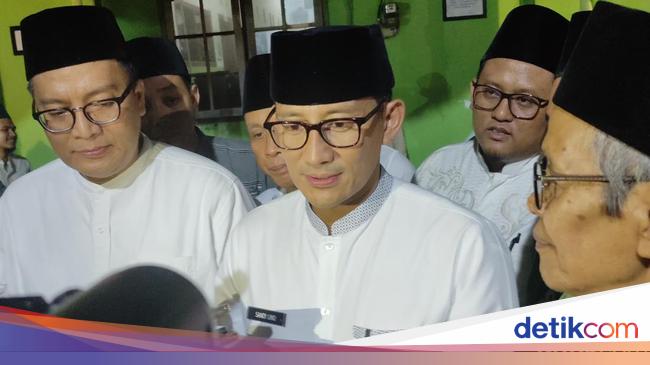 Mardiono Ungkap Sandiaga Uno Resmi Gabung PPP Pekan Depan