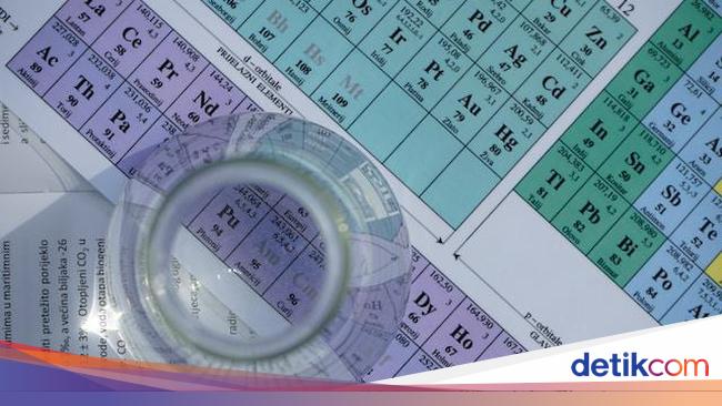 Daftar Tabel Periodik 2024, Berikut Golongan Unsur dan Cara Bacanya