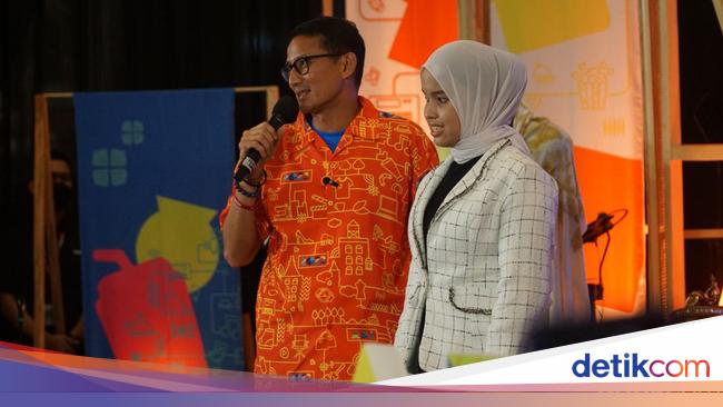 Permata Indah Dunia, Lagu Khusus Putri Ariani saat Bareng Sandiaga Uno