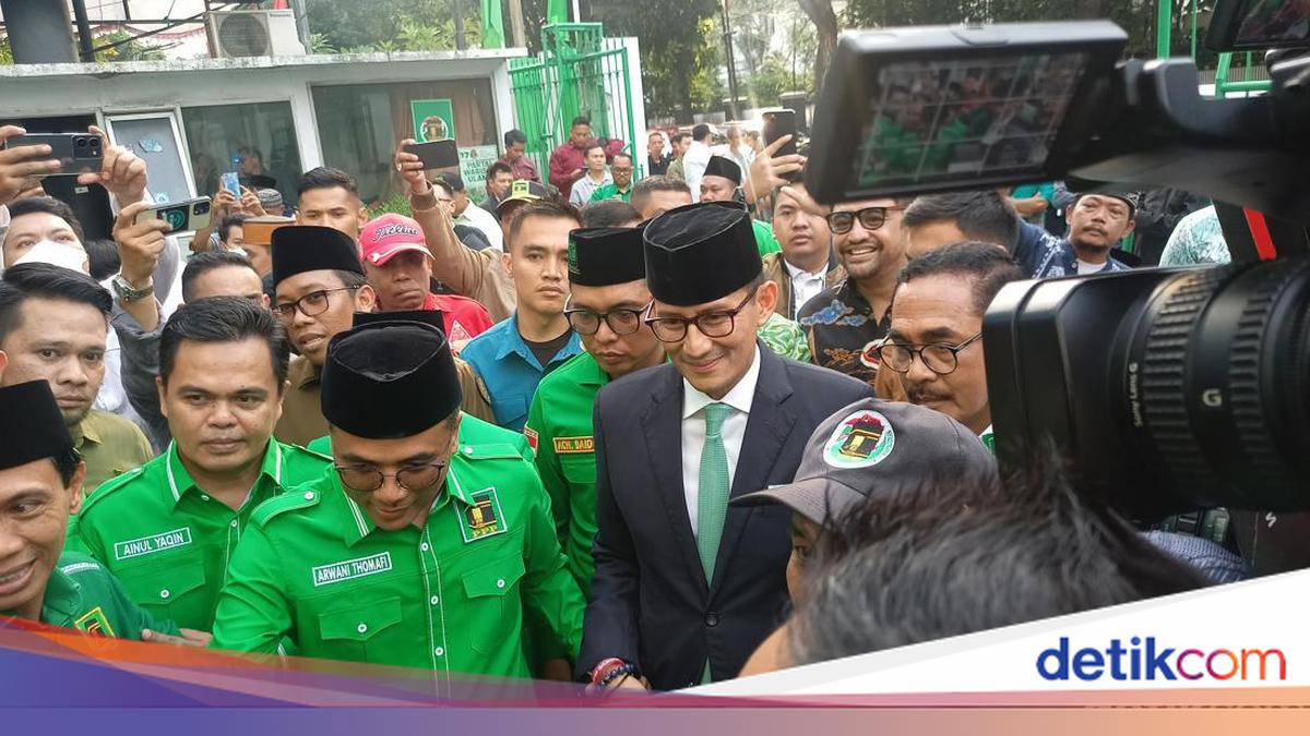 Sandiaga Uno Resmi Gabung PPP Tapi Nggak Langsung Jadi Ketum