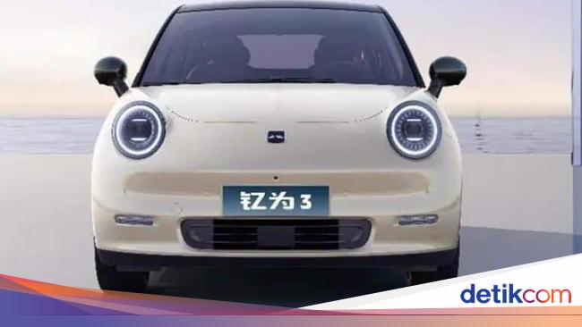 Potret Yiwei 3 EV: Mobil Listrik Retro Pesaing Wuling Bingo