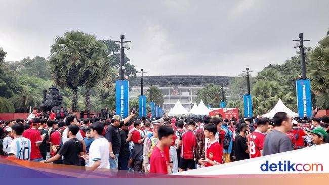 Garuda Vs Argentina di GBK, Suporter Merahkan GBK Sore Ini