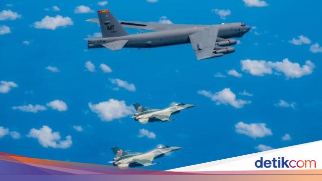 Pesawat Bomber AS B-52 Sratofortress Tiba Perdana di RI, Ini Spesifikasinya