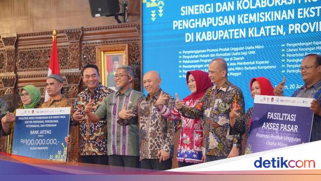 Sasar UMKM, Menkop Rilis Program Penghapusan Kemiskinan Ekstrem di Klaten