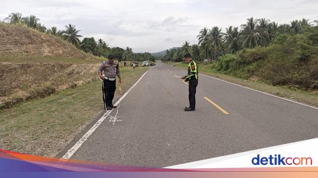 Pemotor di Gorontalo Tewas Ditabrak Lari Mobil, Tangan Korban Patah
