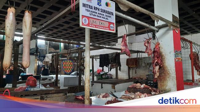 Harga Daging di Surabaya Naik Jelang Idul Adha, Pedagang Bakal Libur 10 Hari