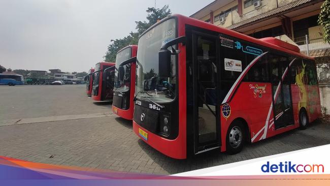 15 Bus Listrik Eks G20 Beroperasi Lagi di Surabaya Usai Setahun Dihentikan
