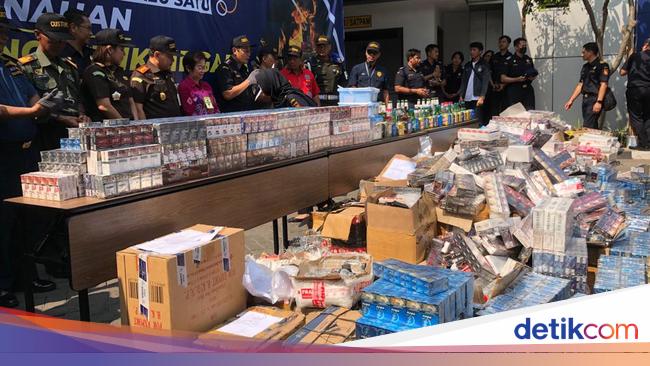 Bea Cukai Gresik Musnahkan 1,8 Juta Rokok Ilegal, Rugikan Negara Rp 1,1 M