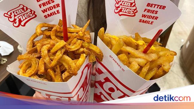 Cicip Kentang Goreng Viral dengan Ragam Saus yang Bisa Refill Sepuasnya
