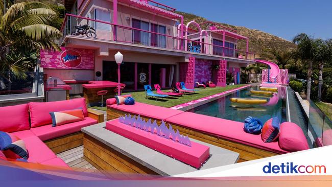 Potret Gemasnya Rumah Barbie yang Serba Pink!