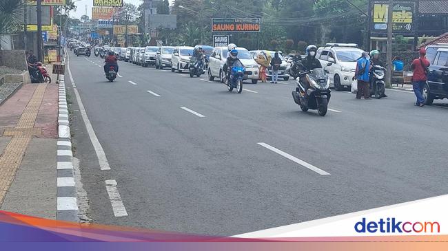 One Way Arah Jakarta Diterapkan, Kendaraan Menuju Puncak Bogor Disetop
