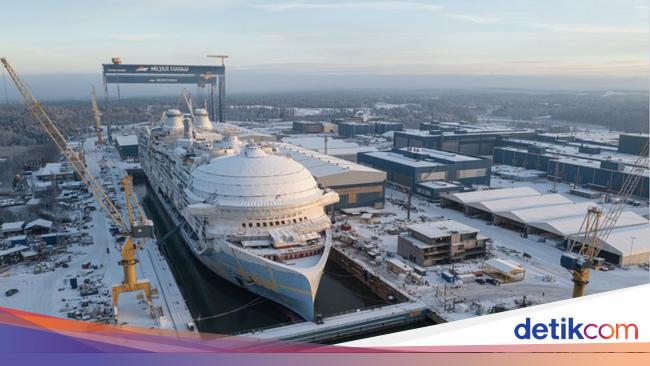 Kapal Pesiar Terbesar di Dunia Segera Berlayar, Raksasa!