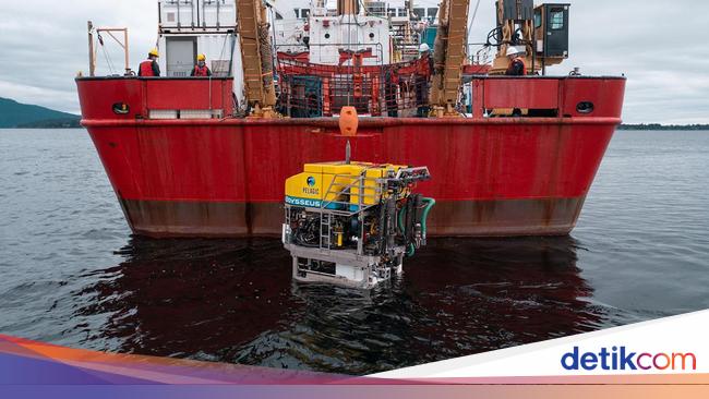 Wujud Kendaraan Robot Canggih Penemu Puing Kapal Selam Titan