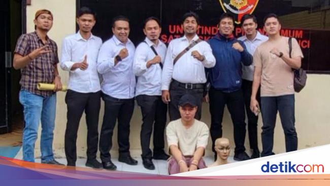 Tiktoker Popo Viral Masturbasi Dengan Manekin Ditetapkan Jadi Tersangka