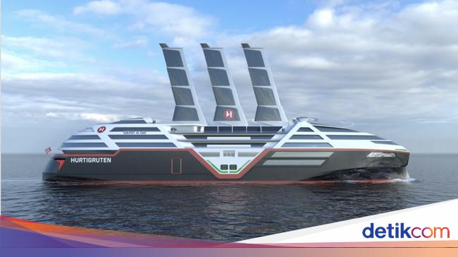 Kapal Pesiar Listrik Siap Meluncur 2030, Punya Panel Surya Raksasa!