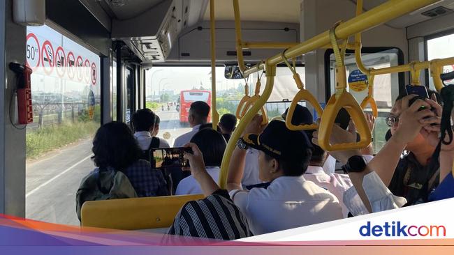 Uji Coba TransJakarta, Kalideres-Bandara Soetta Butuh Waktu 43 Menit